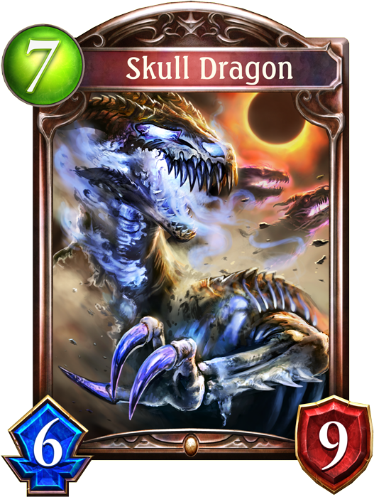 Download Unevolved Skull Dragon Evolved Skull Dragon - Shadowverse ...