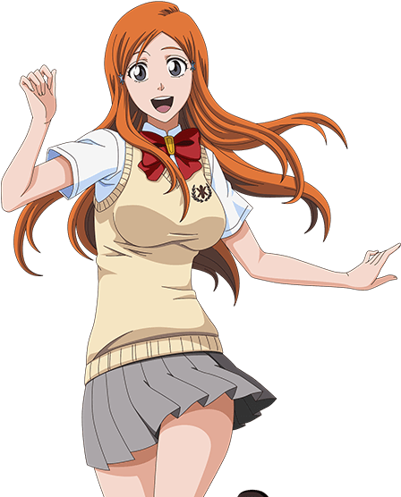 Download Orihime Inoue - Cartoon - Full Size PNG Image - PNGkit