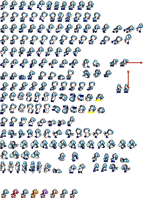 Download The Fan Character I Want To Use Is A Simple Recolor - Yoshis ...