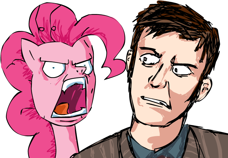 Download Artist-arehamish Doctor Who Forever Pinkie Pie Tenth - Cartoon ...