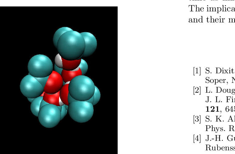 Download Typical Local Clusters Of Methanol Molecules - Balloon - Full ...