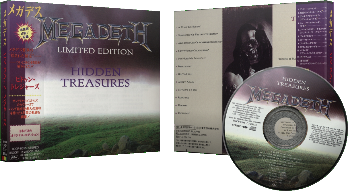 Download Megadeth Album - Hidden Treasures [japan Bonus Tracks] - Full ...