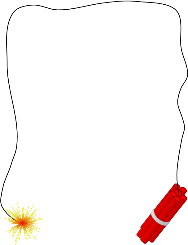 Download Clipart - Dynamite Border - Dynamite Border - Full Size PNG ...