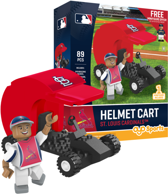 Download Louis Cardinals Helmet Cart Set With Minifigure Oyo ...