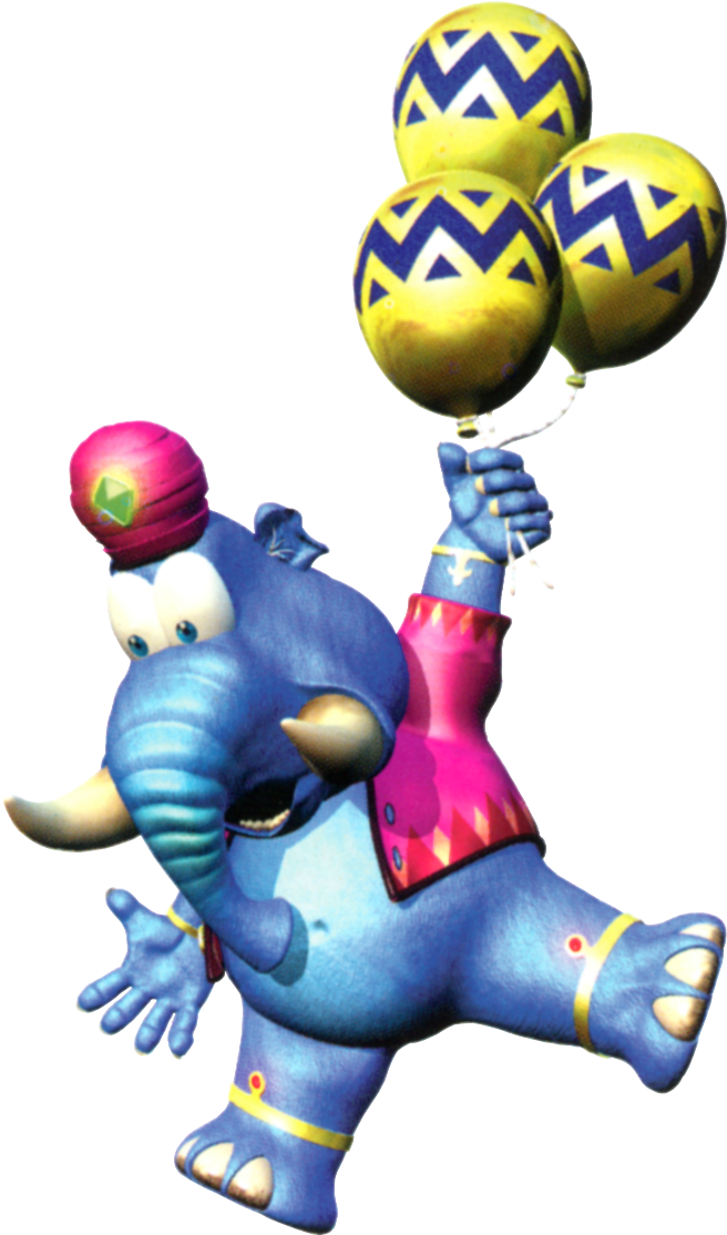 Download Diddy Kong Racing - Diddy Kong Racing Balloon - Full Size PNG ...