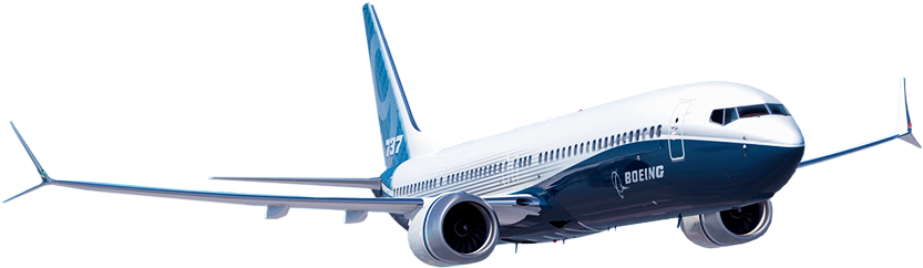 Download Boeing 737 Max - Boeing Plane Png - Full Size PNG Image - PNGkit