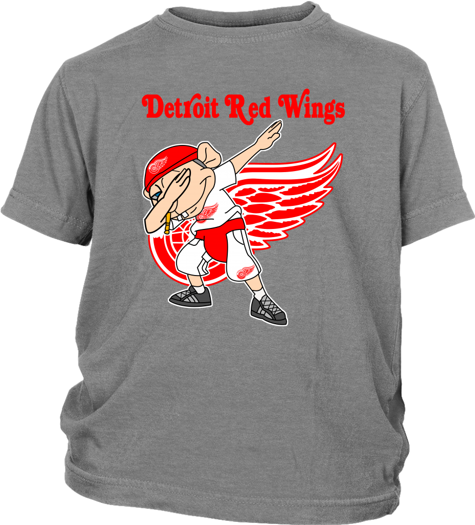 Download Detroit Red Wings Jeffy Dabbing Super Mario Logan Hockey ...
