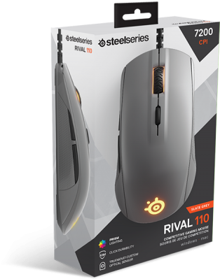 Download Click Image For Gallery - Steelseries Rival 110 Grey - Full ...