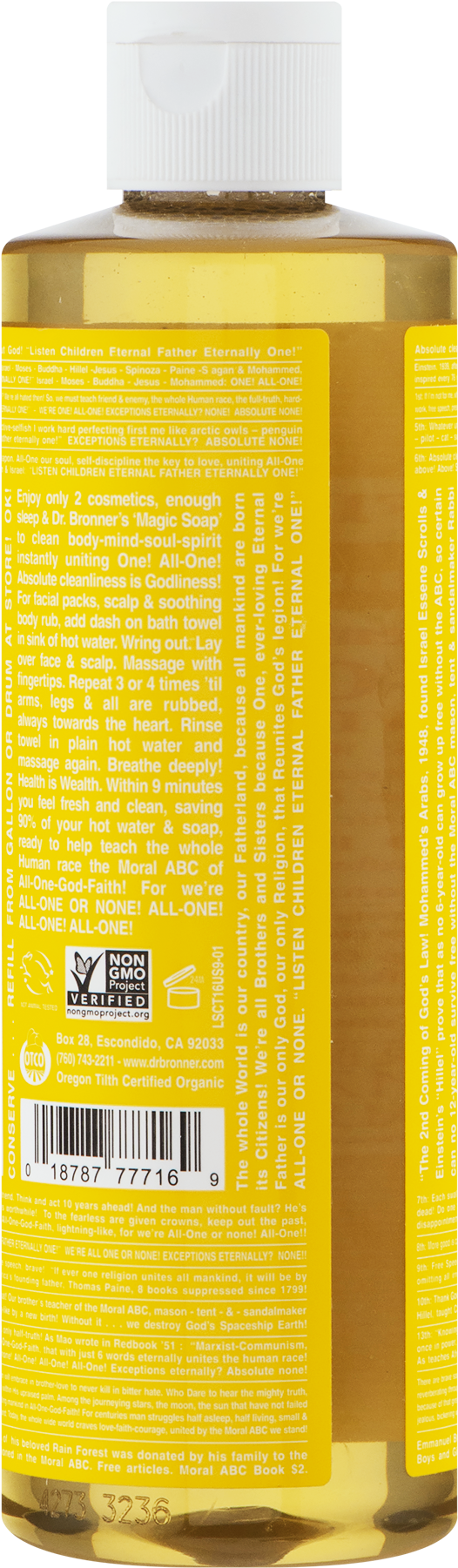 Download Bronner's Citrus Orange Pure-castile Liquid Soap - Perfume ...