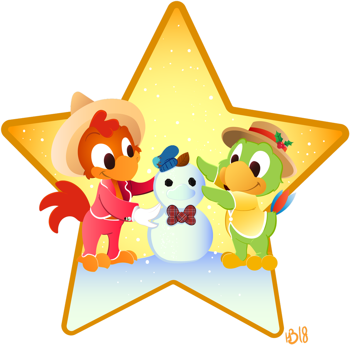 Download *insert Generic Festive Hollie Pun Here* - Cartoon - Full Size ...