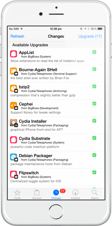 Download Cydia Features - Cydia Sources Ios 10 - Full Size PNG Image ...