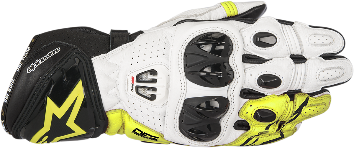 Download Alpinestars Gp Pro R2 Black White Yellow Motorcycle - Gp Pro ...