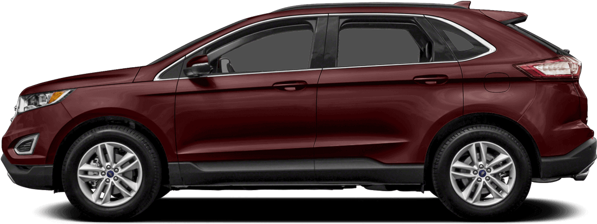 Download Burgundy Velvet - Ruby Red Ford Edge 2018 - Full Size PNG ...