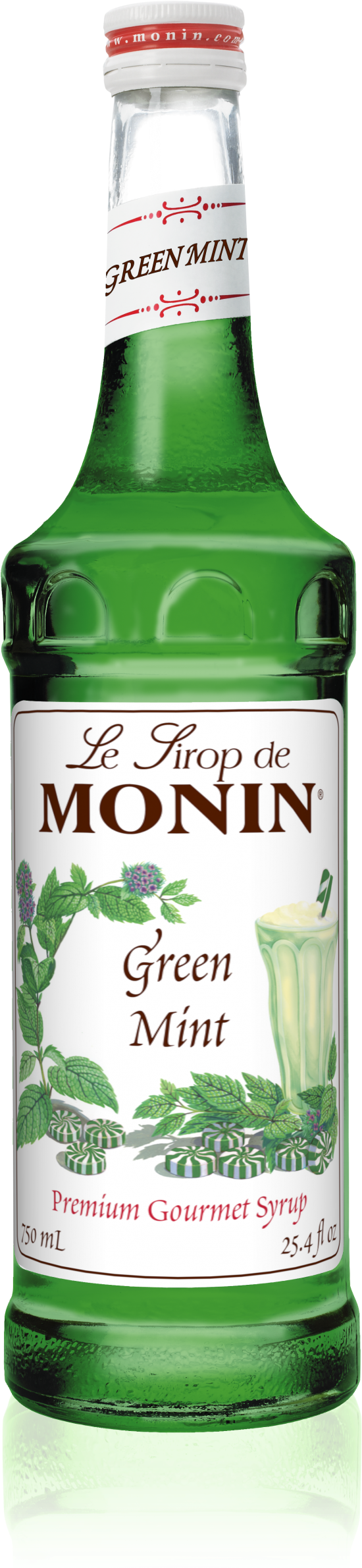 Download Green Mint Syrup - Monin Mint Syrup - Full Size PNG Image - PNGkit