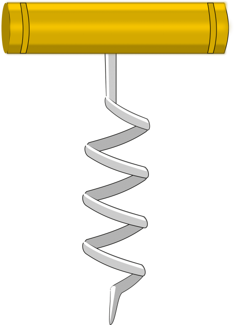 Download Free Png Images - Corkscrew Bar Tool - Full Size PNG Image ...