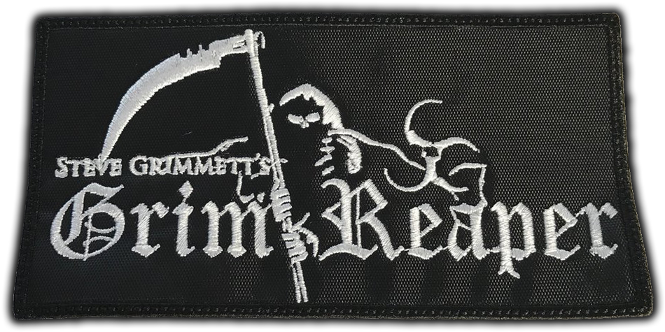 Download Image Of Rectangular Grim Reaper Patch - Grim Reaper - Full ...