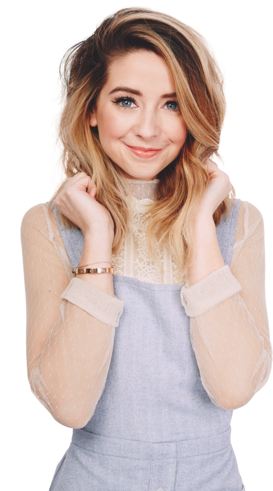 Download Beauty Vlogger Zoe Sugg& - Zoe Sugg Transparent - Full Size ...