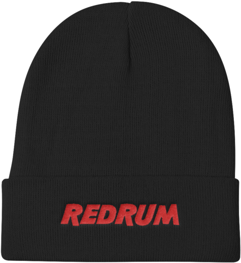 Download "redrum" Knit Beanie - Beanie - Full Size PNG Image - PNGkit