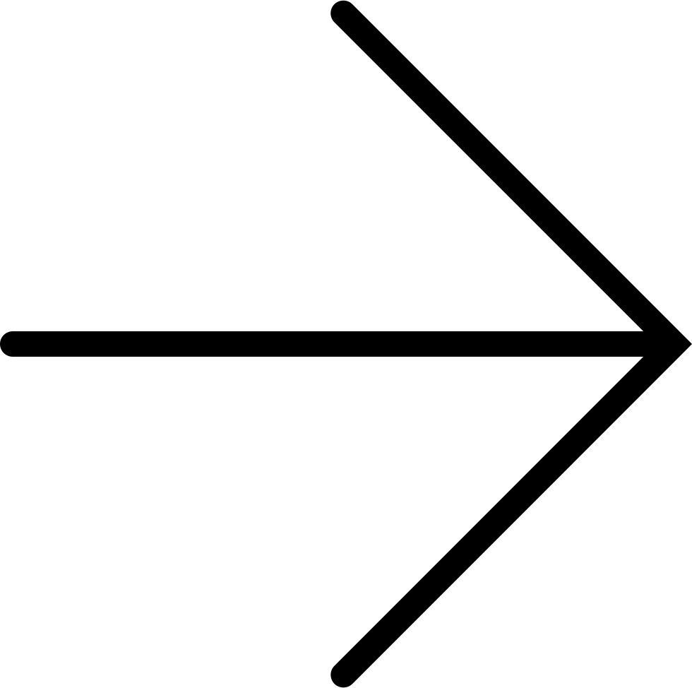 Download Big Right Arrow Comments - Arrow Right Thin - Full Size PNG ...