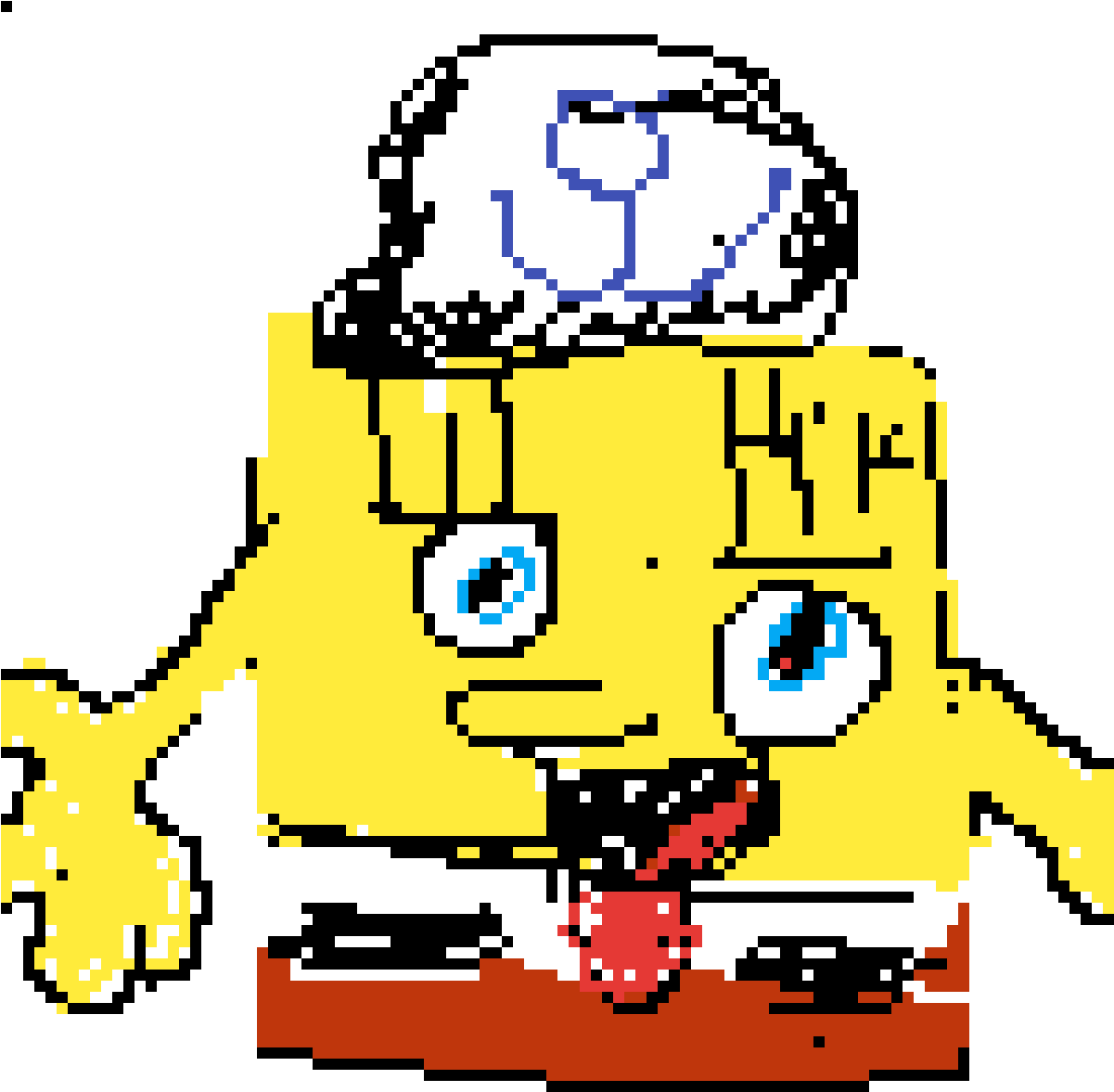 Download Spongebob Pixel Pants - Full Size PNG Image - PNGkit