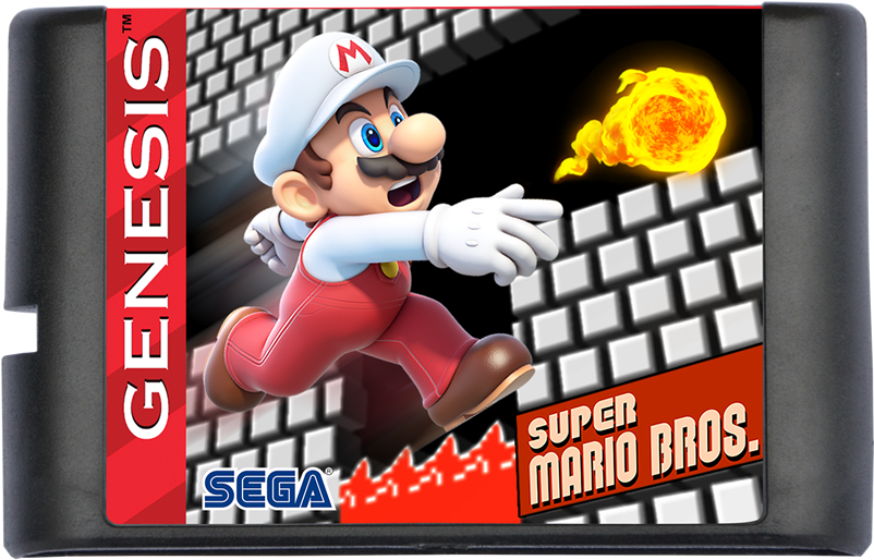 Download Super Mario Bros - Super Mario Genesis Games - Full Size PNG ...