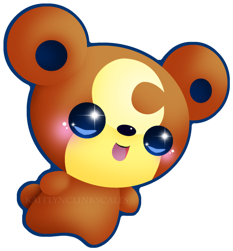 Download 216 Teddiursa - Chibi Teddiursa - Full Size PNG Image - PNGkit
