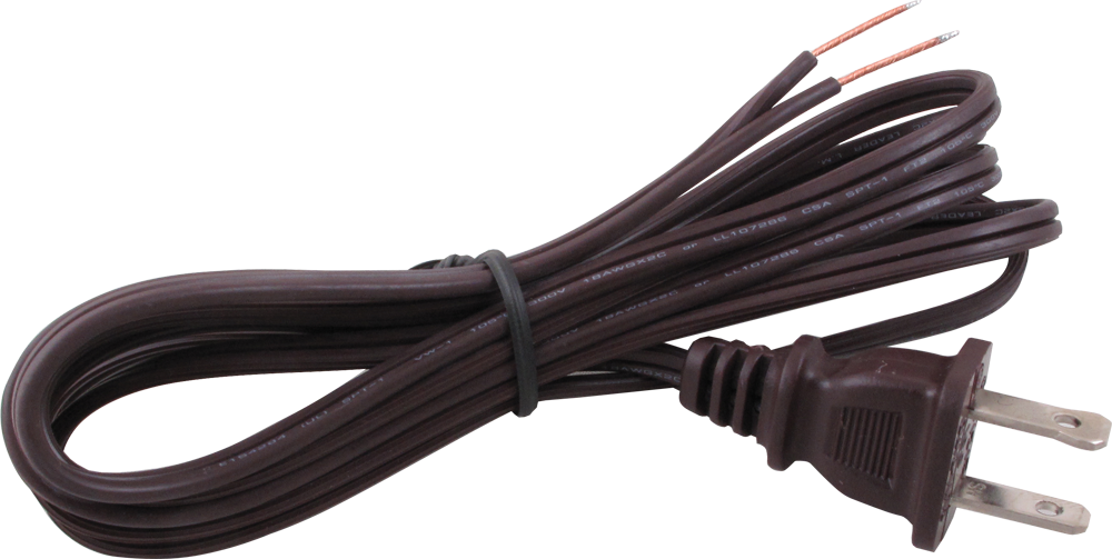 Download Cord Replacement Brown Polarized Plug Antique Electronic ...