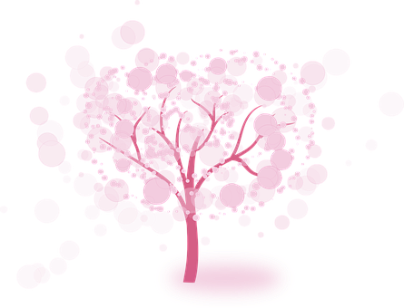 Download Tree Pink Fantasy Blossom Bloom Branch Pin - Illustration ...