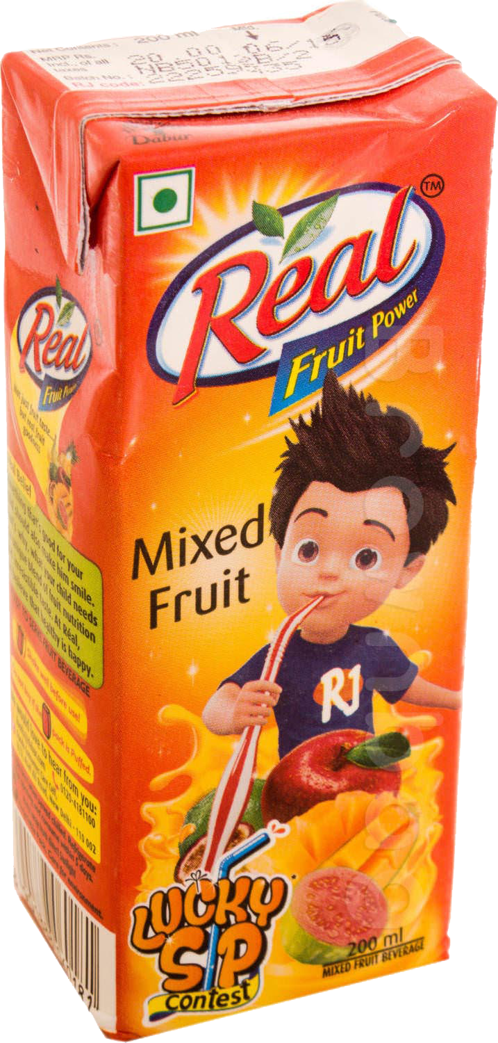 Download Real Guava Fruit Juice 200ml Tetra Pack - Full Size PNG Image ...