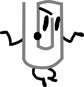 Download Paperclip - Paperclip Bfdi - Full Size PNG Image - PNGkit