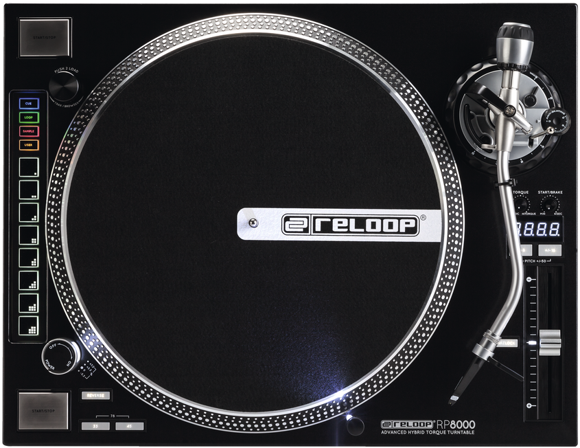 Download Advanced Hybrid Torque Turntable With Curved Tone Arm - Reloop ...