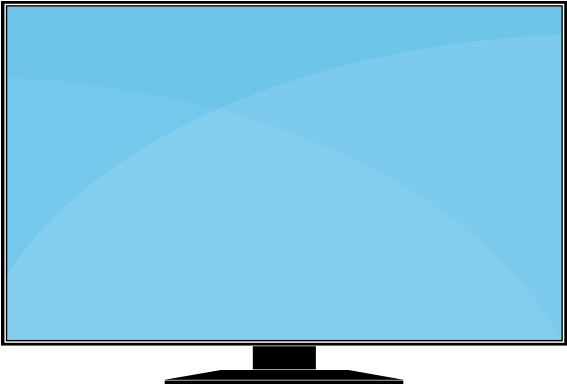 Download Transparent Wide Screen Tv Vector And Png Free Download - Led ...