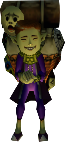 Download Happy Mask Man - Vendeur De Masque Zelda - Full Size PNG Image ...