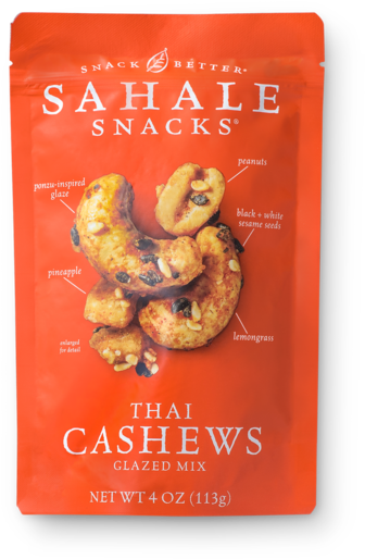 Download Sahale Thai Cashews - 4 Oz. - Full Size PNG Image - PNGkit