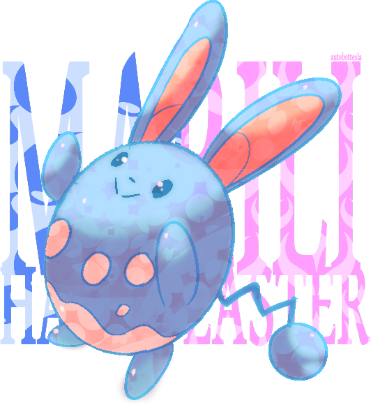 Download Azumarill - Full Size PNG Image - PNGkit
