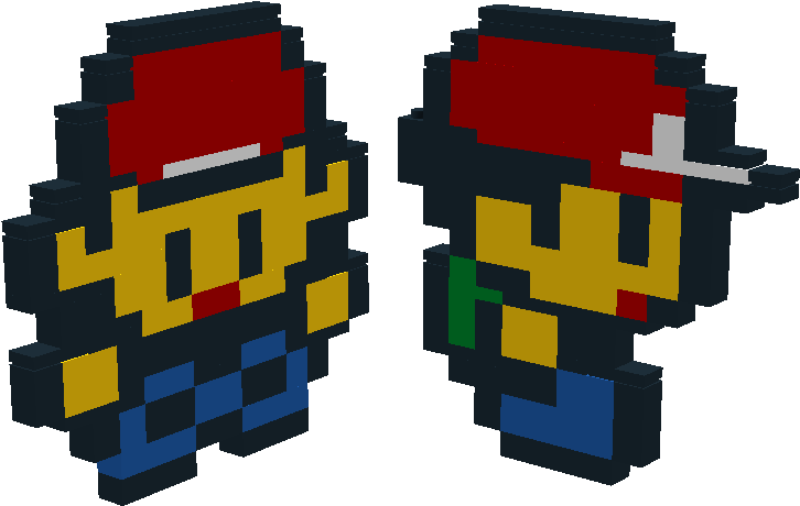 Download Pokemon Red Sprite Png - Full Size PNG Image - PNGkit