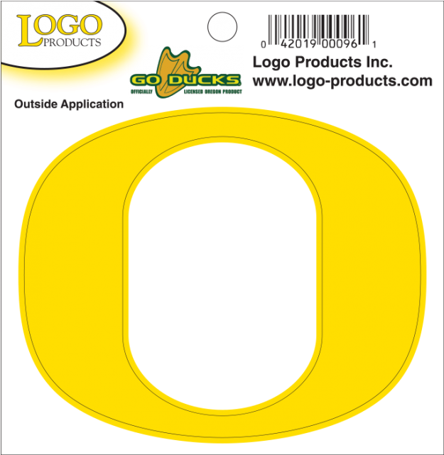Download Oregon Ducks Logo Black And White - Full Size PNG Image - PNGkit
