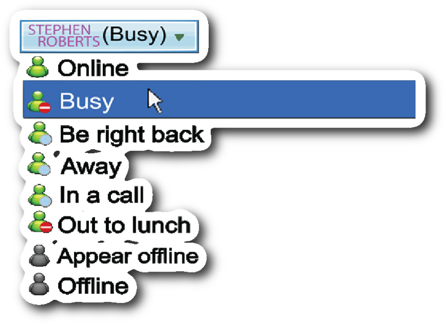 Download Busy Status - Full Size PNG Image - PNGkit