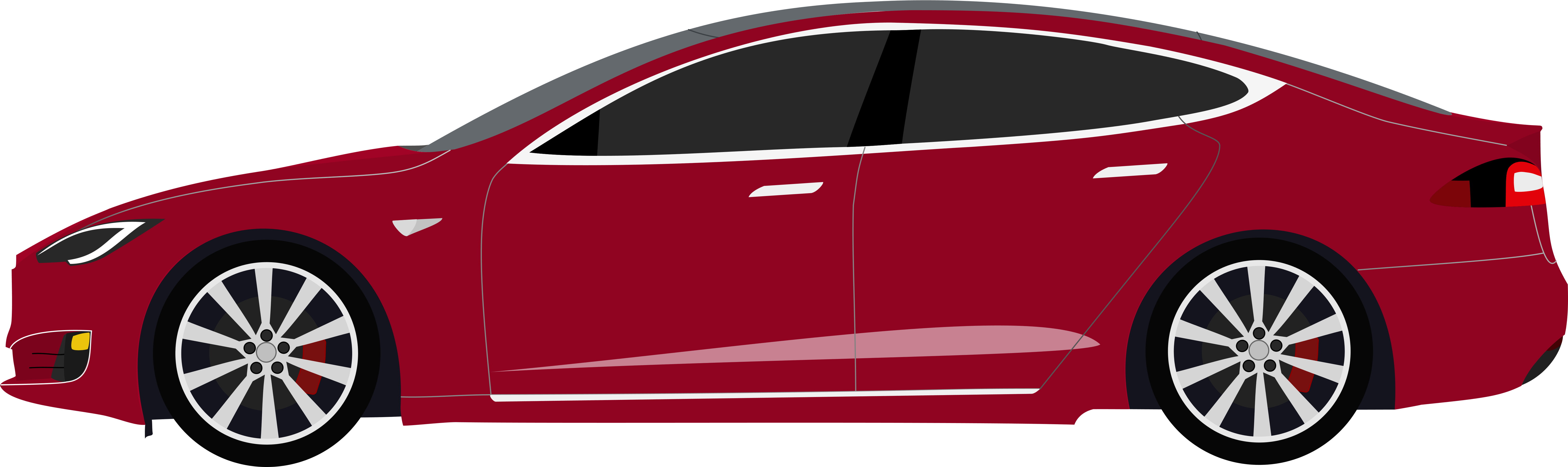 Download Signature Red Model S - Full Size PNG Image - PNGkit