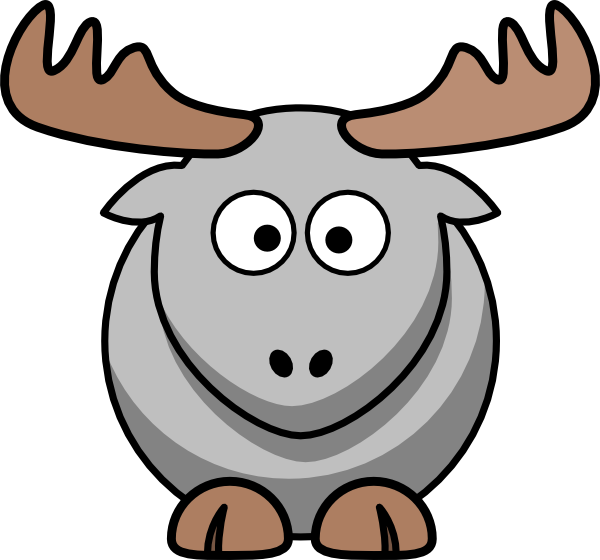 Download How To Set Use Grey Moose Cartoon Icon Png - Full Size PNG ...