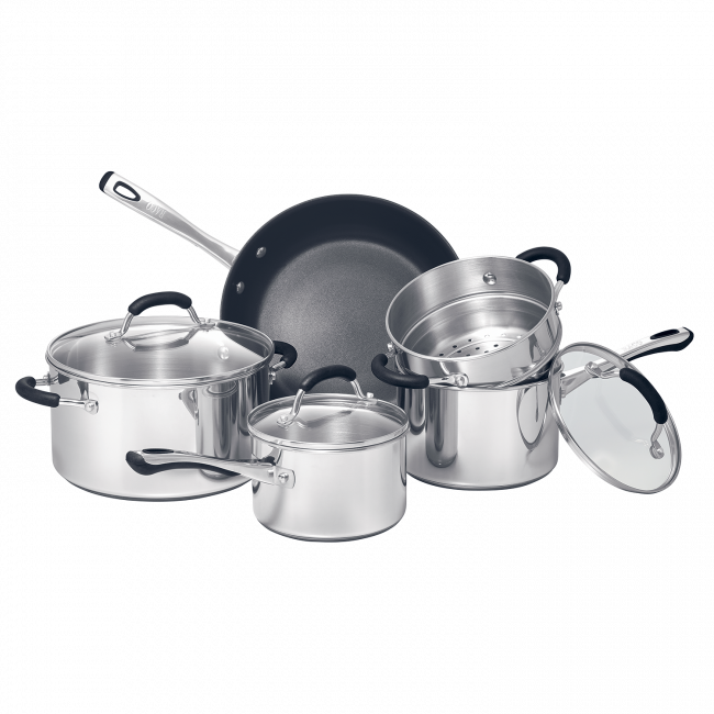 Download Raco Contemporary 5 Piece Cookware Set - Full Size PNG Image ...