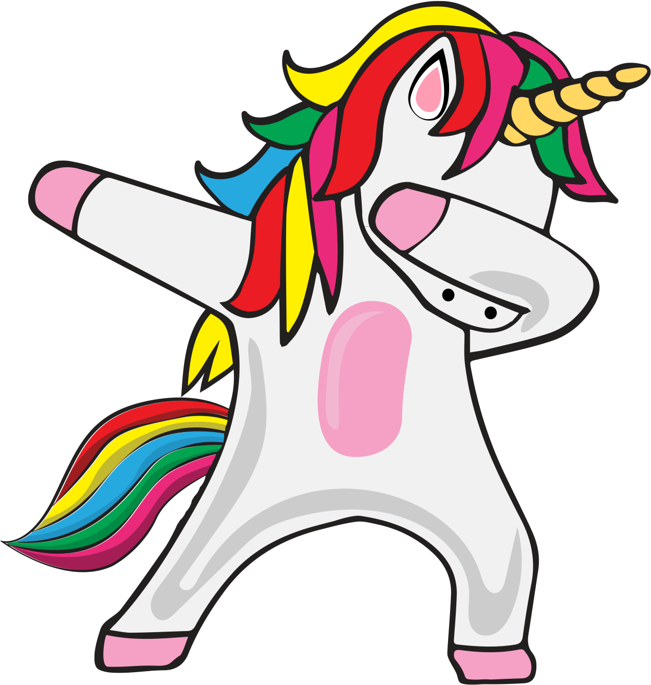 Download Cute Dabbing Unicorn Shirt Funny Unicorn Dab Tshirt - Full ...