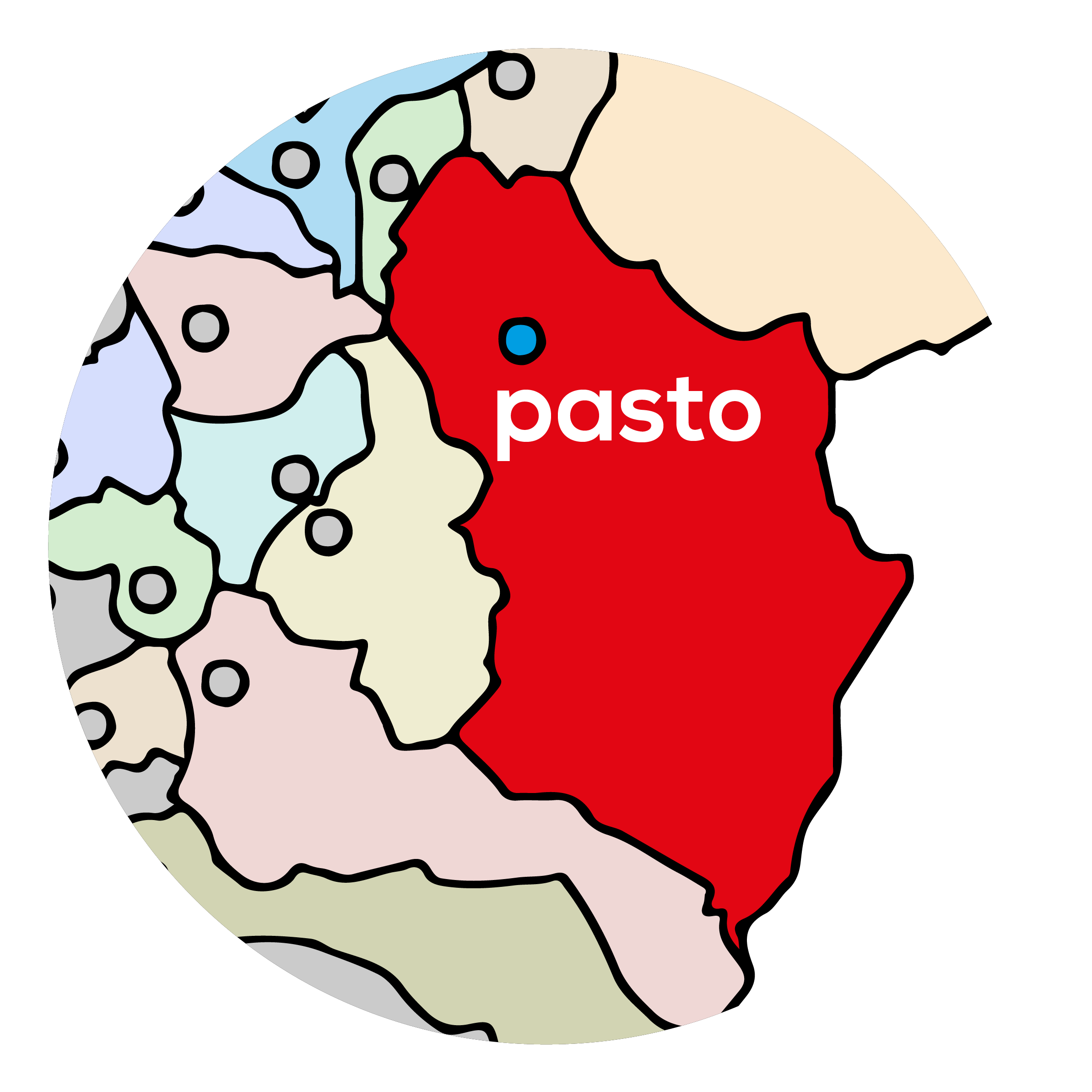 Download Mapa De Pasto - Full Size PNG Image - PNGkit