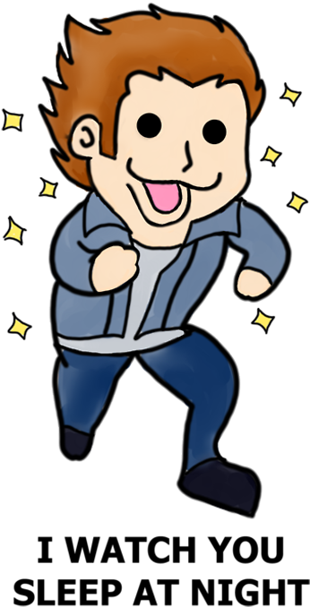 Download Funny Twilight Meme Pedobear Edward - Stalker Clipart - Full ...