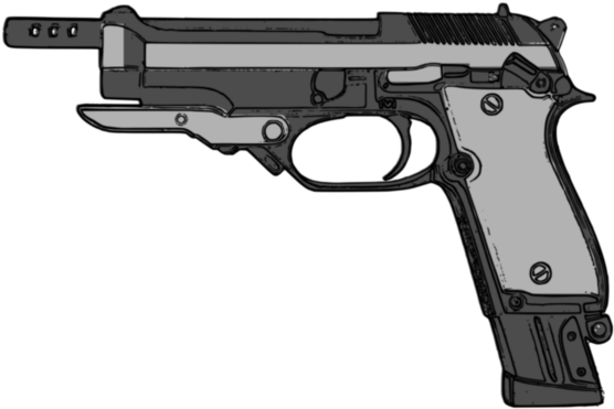 Download Military Guns - Beretta 93r - Full Size PNG Image - PNGkit