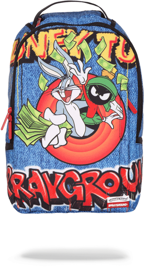 Download $0 - - Sprayground Backpack Looney Tunes - Full Size PNG Image ...