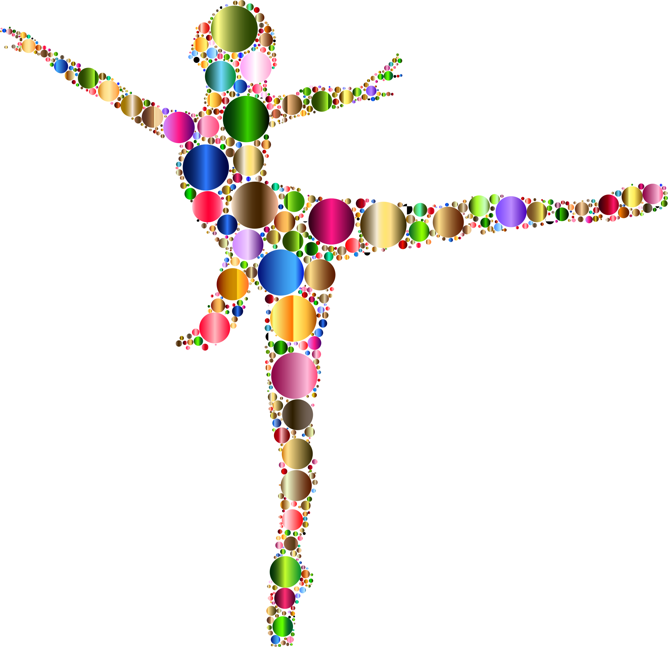 Download This Free Icons Png Design Of Colorful Ballet Dancer - Full ...