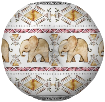 Download Seamless Pattern, Rim, Border With Watercolor Illustration ...