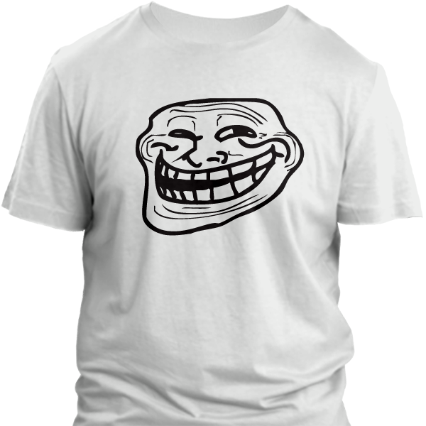 Download Troll - Meme Faces - Troll Face From The Front - Full Size PNG ...