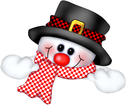 Christmas Snowman Clipart Free